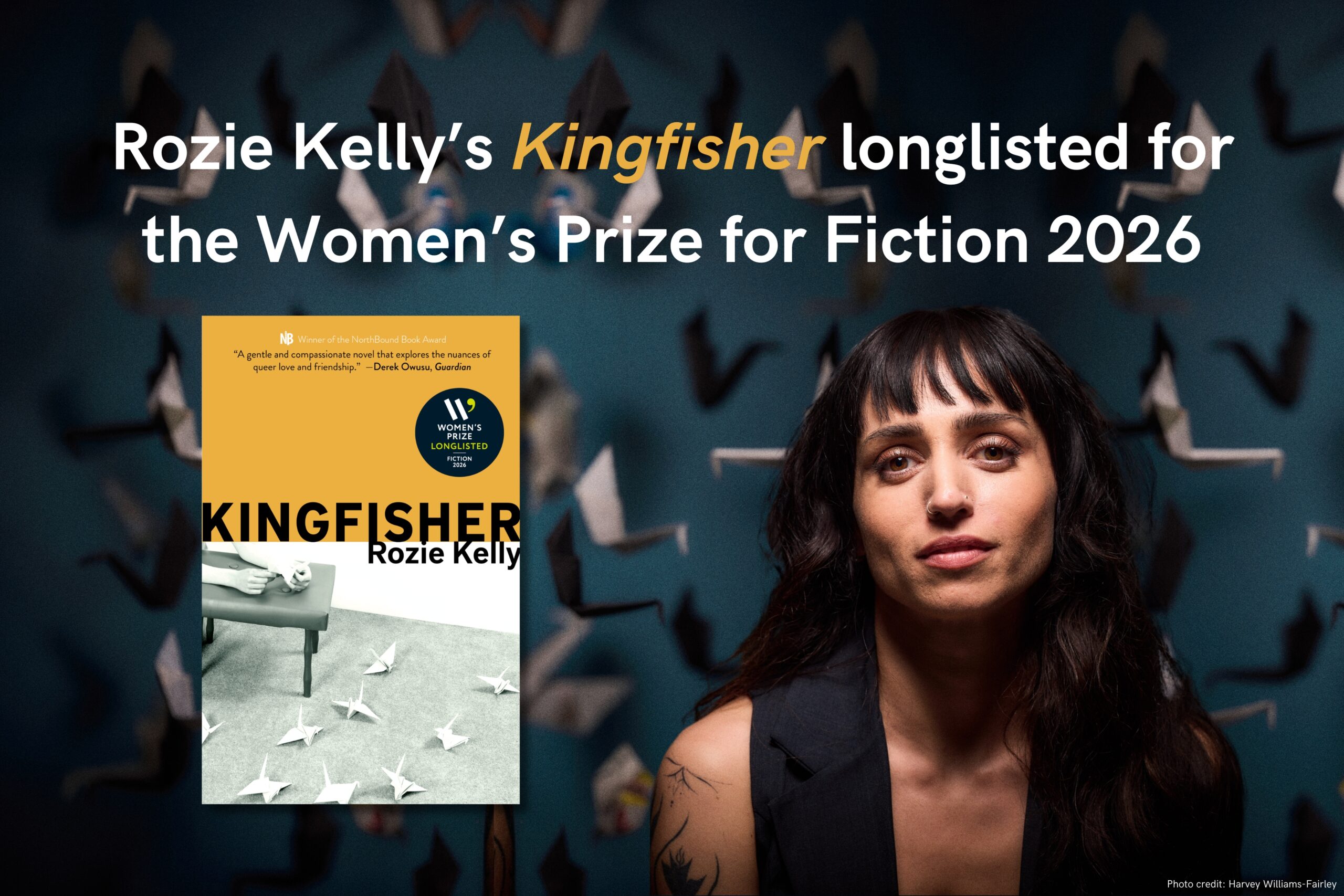 Debut author Rozie Kelly’s Kingfisher longlisted for the Women’s Prize ...